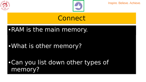 Storage and Memory - GCSE OCR Computer Science | Teaching Resources