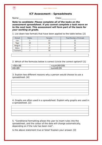 Year 7 Assessments | Teaching Resources