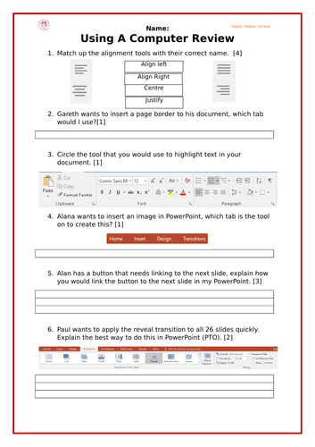 Year 7 Assessments | Teaching Resources