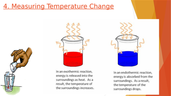 AQA Chemistry required practicals, Measuring Temperature Change (4 ...