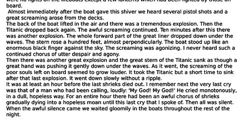 Titanic - who was to blame? | Teaching Resources