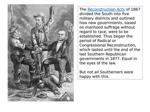 Were African Americans free after slavery? | Teaching Resources