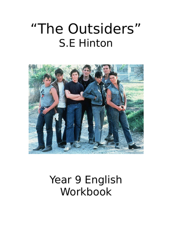 The Outsiders - Activity Book | Teaching Resources