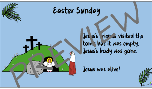 The Easter Story - Tell me a story PACK | Teaching Resources