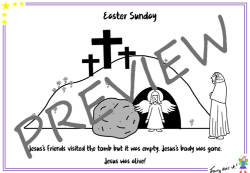The Easter Story - Tell me a story PACK | Teaching Resources