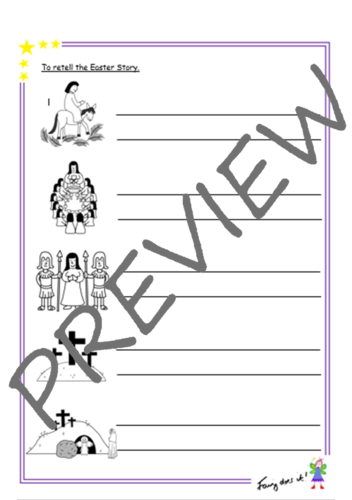 The Easter Story Writing PACK | Teaching Resources