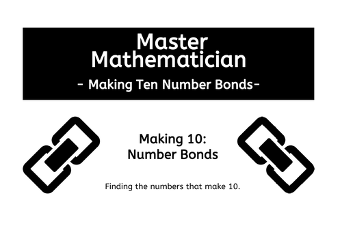 Make 10 Number Bonds | Teaching Resources