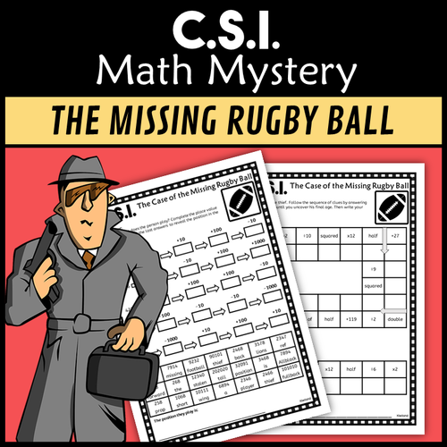 Commonwealth Games Birmingham 2022 CSI Math Mystery The Missing Rugby ...