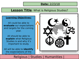 KS3 RS World Religions Introduction | Teaching Resources