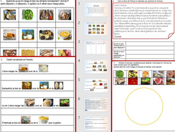Food and Drink in French | Teaching Resources