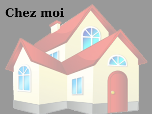 Maison House Chez moi Conversation and Composition French PowerPoint ...