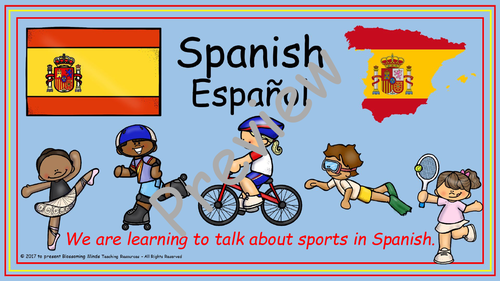 Spanish Sports Lesson and Resources / Los Deportes | Teaching Resources
