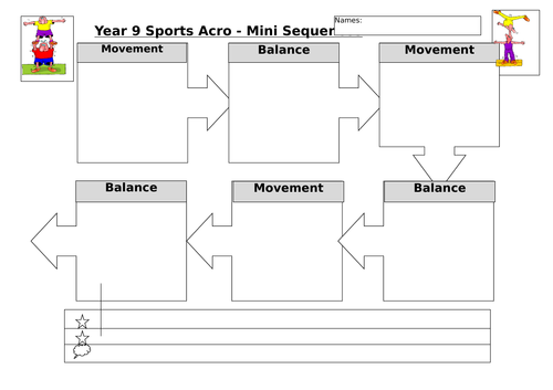 Gymnastics Sports Acro | Teaching Resources