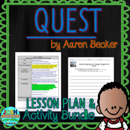 Quest by Aaron Becker Lesson Planner and Activities | Teaching Resources