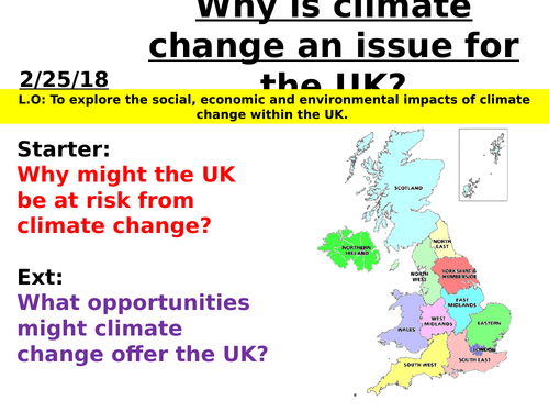 Changing Climate - Why is climate change an issue for the UK ...