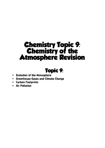 AQA GCSE Chemistry - Revision Sheets | Teaching Resources AQA GCSE Chemistry - Revision Sheets | Teaching Resources