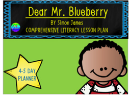 Dear Mr. Blueberry / Dear Greenpeace Language Workshop 4-5 Day Lesson ...