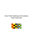 Spelling and Vocabulary - Harry Potter and the Philosopher's Stone ...