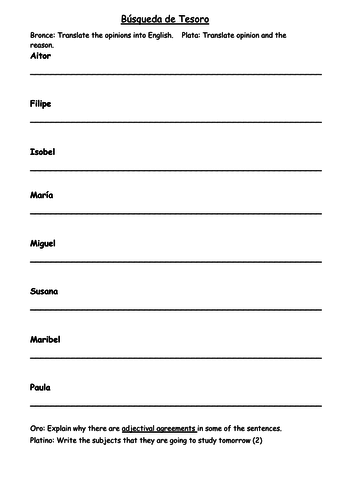 Opinions and reasons on school subjects - Viva 1 Module 3 Lesson 4 ...