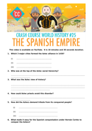 Crash Course World History - The Spanish Empire | Teaching Resources