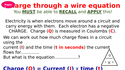 PHYSICS EQUATIONS BOOKLET and REVISION LESSON STARTERS | Teaching Resources