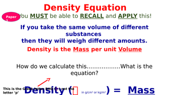 PHYSICS EQUATIONS BOOKLET and REVISION LESSON STARTERS | Teaching Resources