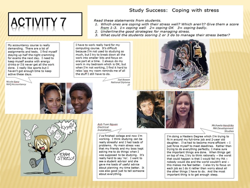 How to cope with exam stress? | Teaching Resources