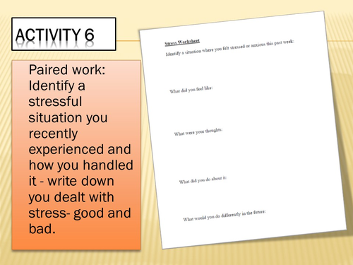 How to cope with exam stress? | Teaching Resources