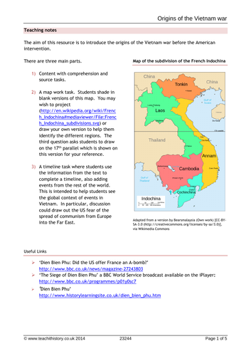 AQA Cold War Year 12 - Cold War in Asia lessons (12 lessons, resources ...