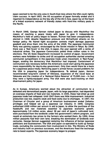 AQA Cold War Year 12 - Cold War in Asia lessons (12 lessons, resources ...