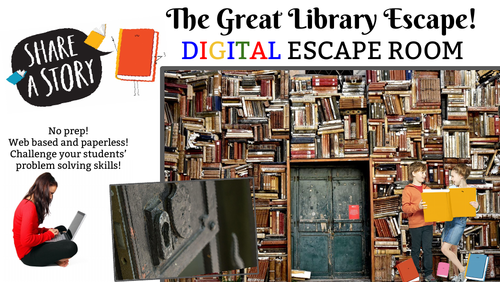 The Great Library Escape! Digital Breakout Room | Teaching Resources