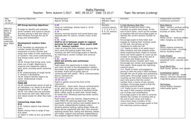 Maths Lesson Plans SEN Early Years | Teaching Resources