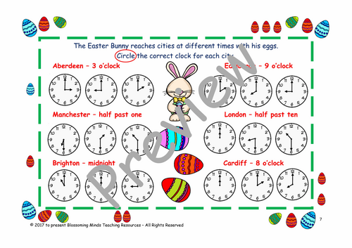 Year 1 Easter Maths Activity Booklet | Teaching Resources