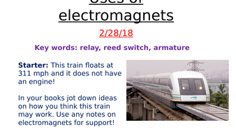 KS3 Uses of electromagnets | Teaching Resources