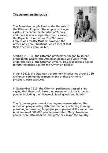 Genocide | Teaching Resources