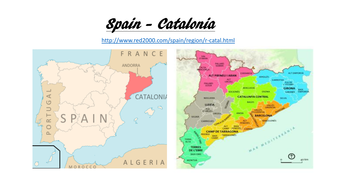 Geography KS2-All about Catalonia,Spain-Comparison of European region ...