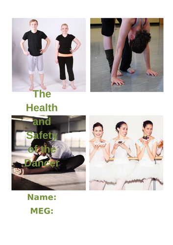 Health and Safety of the Dancer Independent Study Booklet (GCSE, AS ...