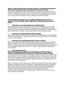 Communication Theories resources; Gerald Egan SOLER, Micheal Argyl ...