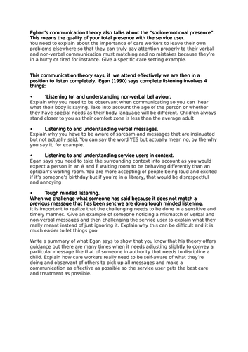 Communication Theories resources; Gerald Egan SOLER, Micheal Argyl ...