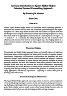 Communication Theories resources; Gerald Egan SOLER, Micheal Argyl ...