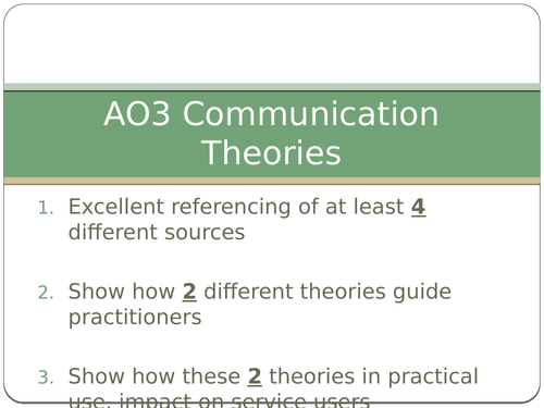 Communication Theories resources; Gerald Egan SOLER, Micheal Argyl ...