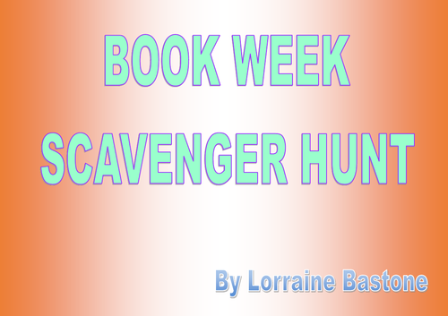 Book Week Scavenger Hunt | Teaching Resources