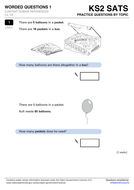 KS2 Maths (Worded Questions) | Teaching Resources