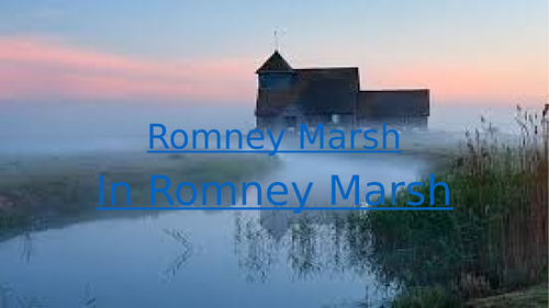 PP In Romney Marsh, Edexcel 1-9 Poetry | Teaching Resources
