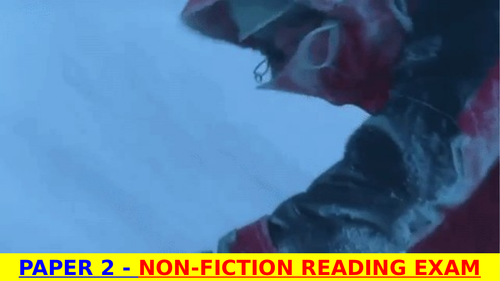 Touching the Void - Paper 2 ALL lessons and SOW - EDUQAS GCSE English ...