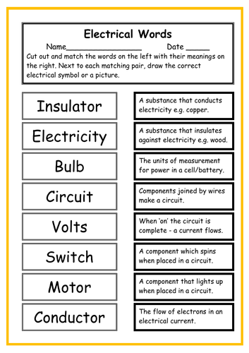 UOW: Circuits and Conductors (3 plans to choose from) | Teaching Resources