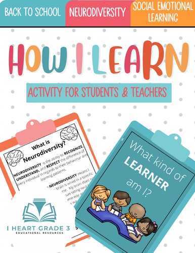 Neurodiversity: How I Learn | Teaching Resources