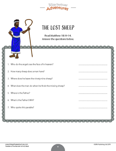 Bible Parable: The Lost Sheep | Teaching Resources