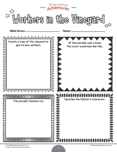 Bible Parable: Workers in the Vineyard | Teaching Resources