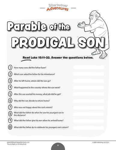 Bible Parable: The Prodigal Son | Teaching Resources